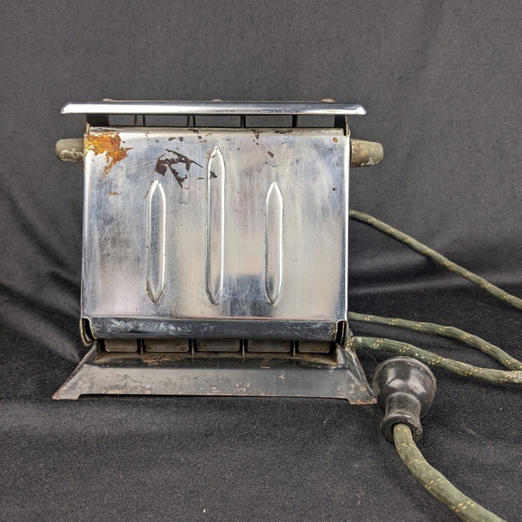 Accents | Vintage Cloth Cord Side Loader Toaster Prop Display Purpose ...